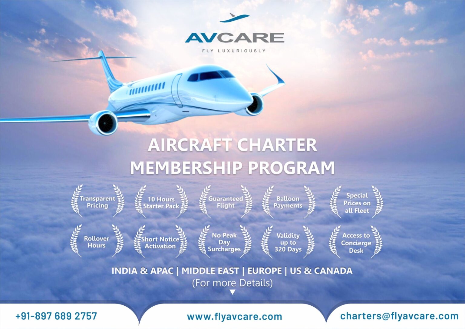 Fly Avcare – Private Jet India
